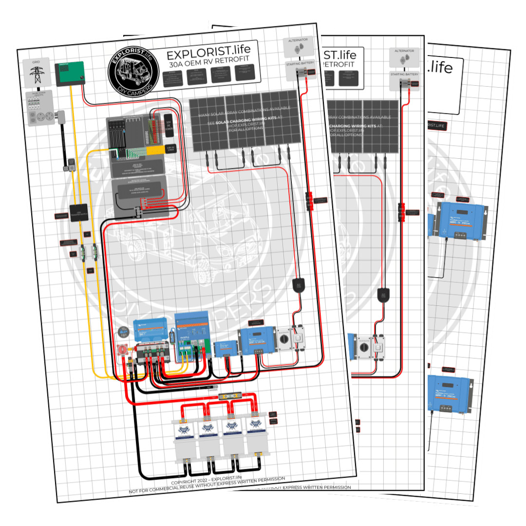 DIY Solar Wiring Diagrams for Campers, Vans & RVs – EXPLORIST.life