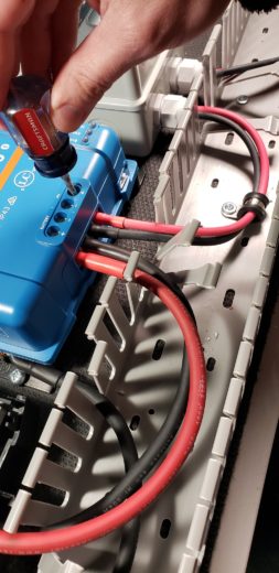 How to Wire a Solar Charge Controller for a DIY Camper Electrical ...