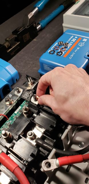 How to Wire a Solar Charge Controller for a DIY Camper Electrical ...